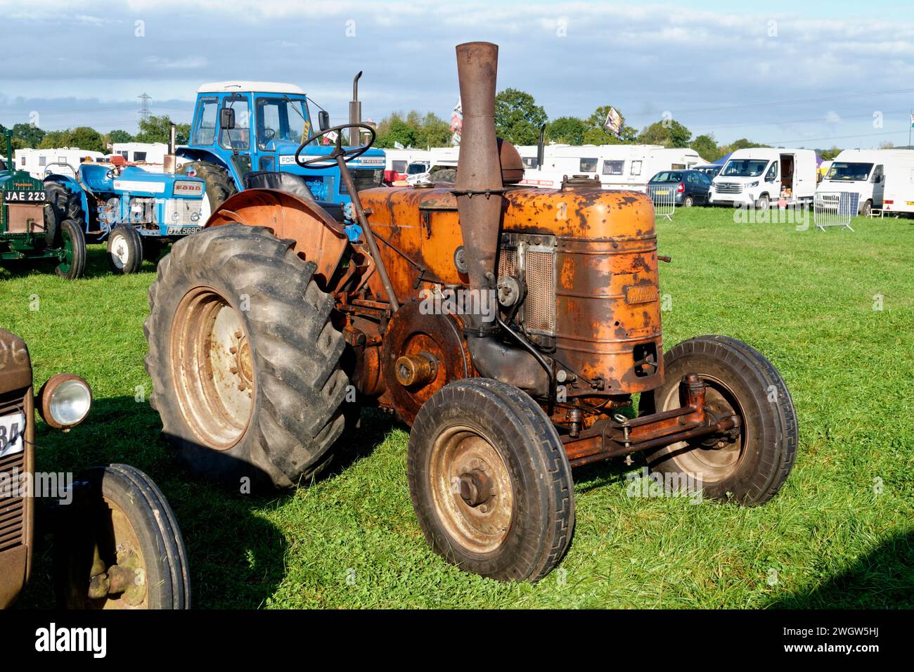 Frome, Somerset, UK - September 23 2023: An unrestored Field Marshall ...