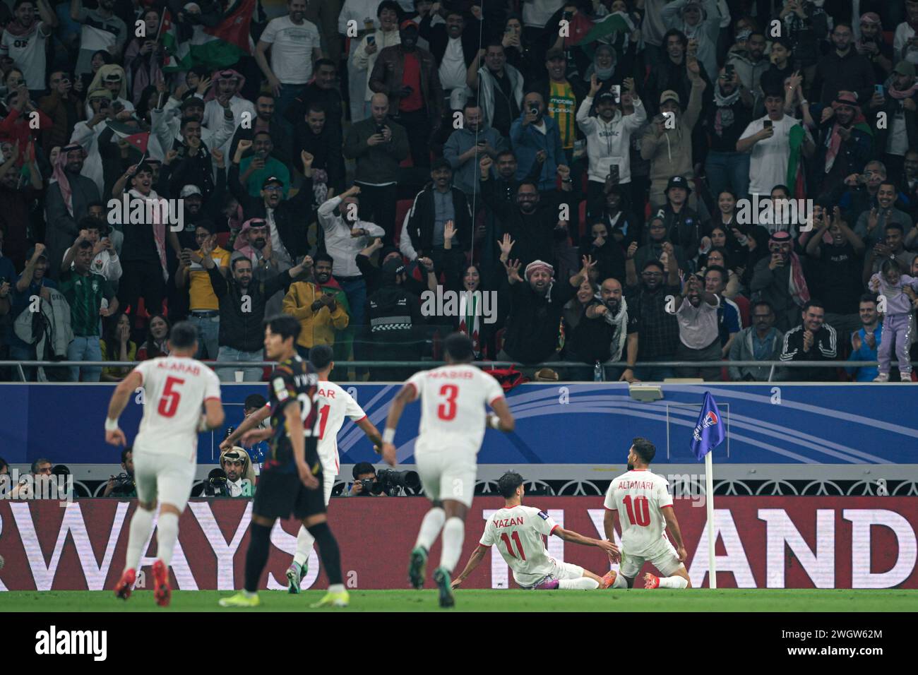 AL RAYYAN, Qatar. 6 February, 2024. The AFC ASIAN CUP QATAR 2023 Semi ...