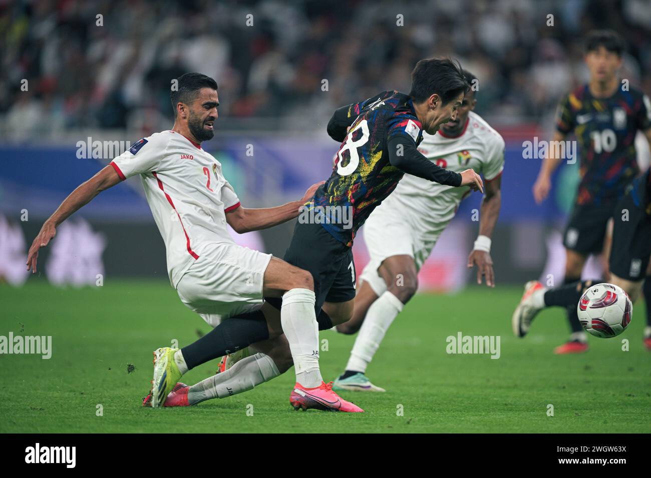 AL RAYYAN, Qatar. 6 February, 2024. The AFC ASIAN CUP QATAR 2023 Semi ...