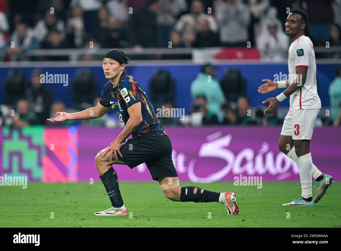 AL RAYYAN, Qatar. 6 February, 2024. The AFC ASIAN CUP QATAR 2023 Semi ...