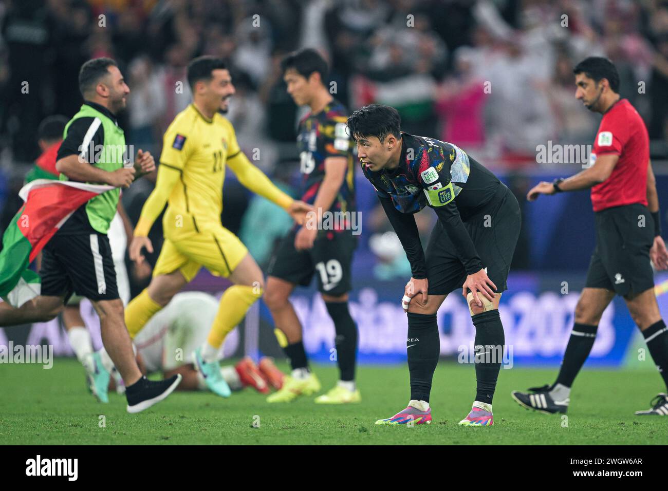 AL RAYYAN, Qatar. 6 February, 2024. The AFC ASIAN CUP QATAR 2023 Semi ...