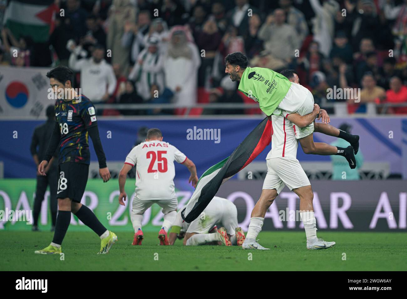 AL RAYYAN, Qatar. 6 February, 2024. The AFC ASIAN CUP QATAR 2023 Semi ...