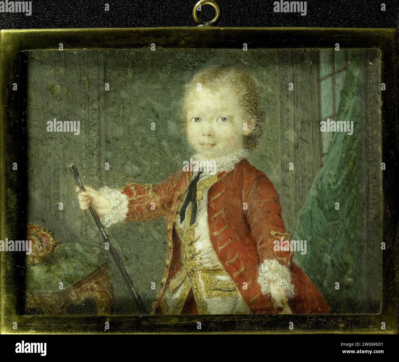 Willem V (1748-1806), Prince of Oranje-Nassau, to child, Robert Mussard ...