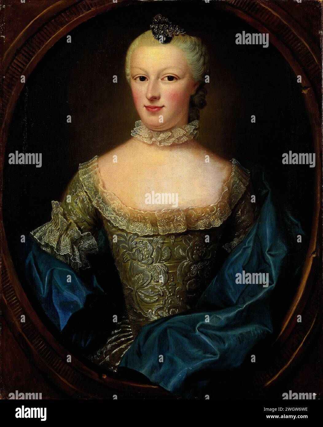 Portrait of Margaretha Cornelia Van the Poll, Wife of Cornelis Munter ...