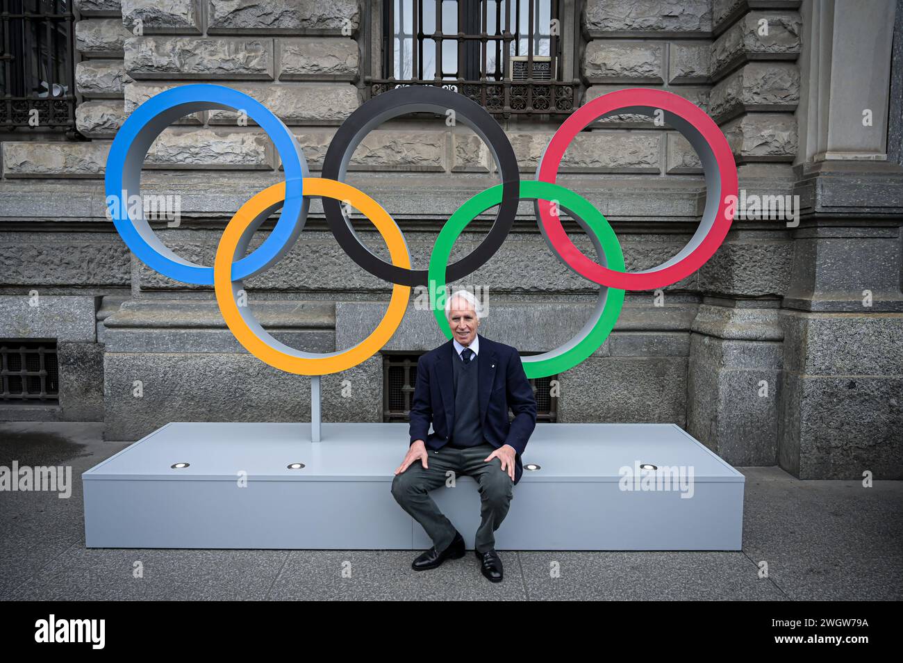 Giovanni Malago, president of the Italian National Olympic Committee ...