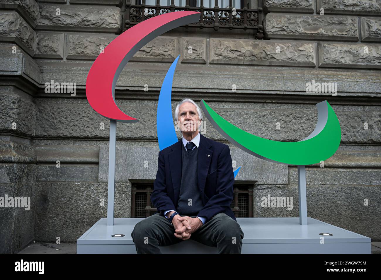 Giovanni Malago, president of the Italian National Olympic Committee ...