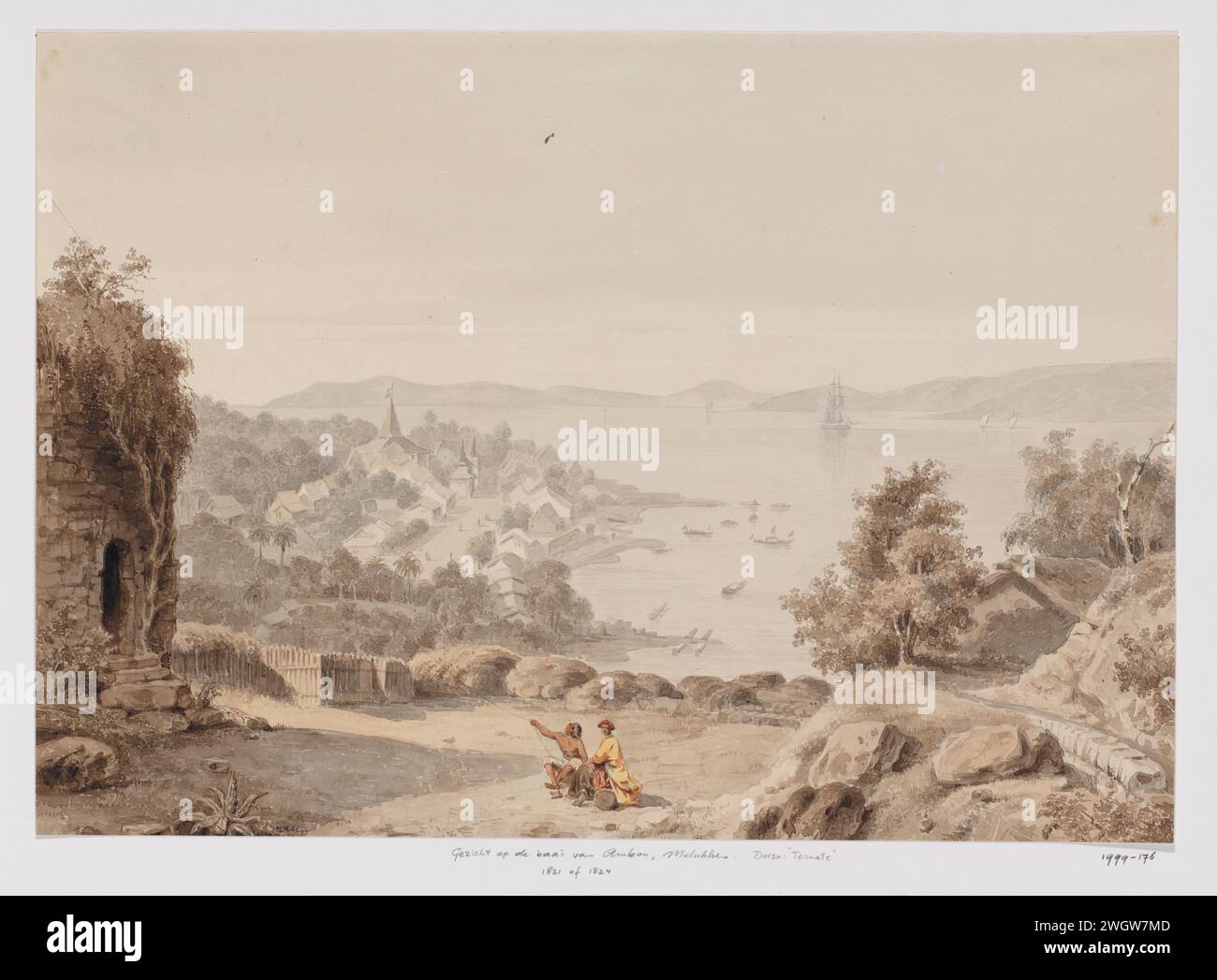 View of Ternate and the speech of Ternate, the west coast of Halmahera, North Moluccas, Adrianus ...