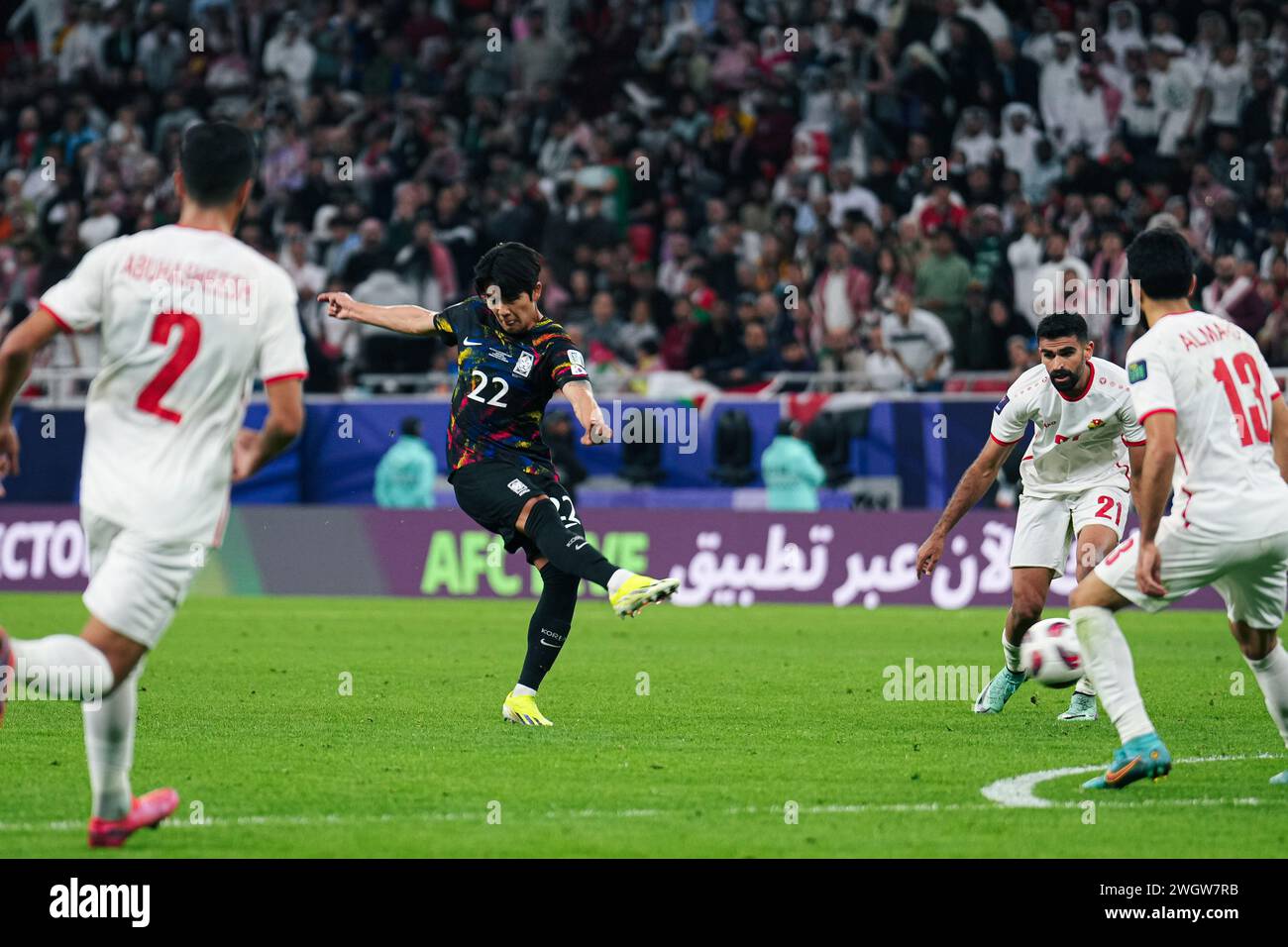 AL RAYYAN, Qatar. 6 February, 2024.The AFC ASIAN CUP QATAR 2023 Semi ...