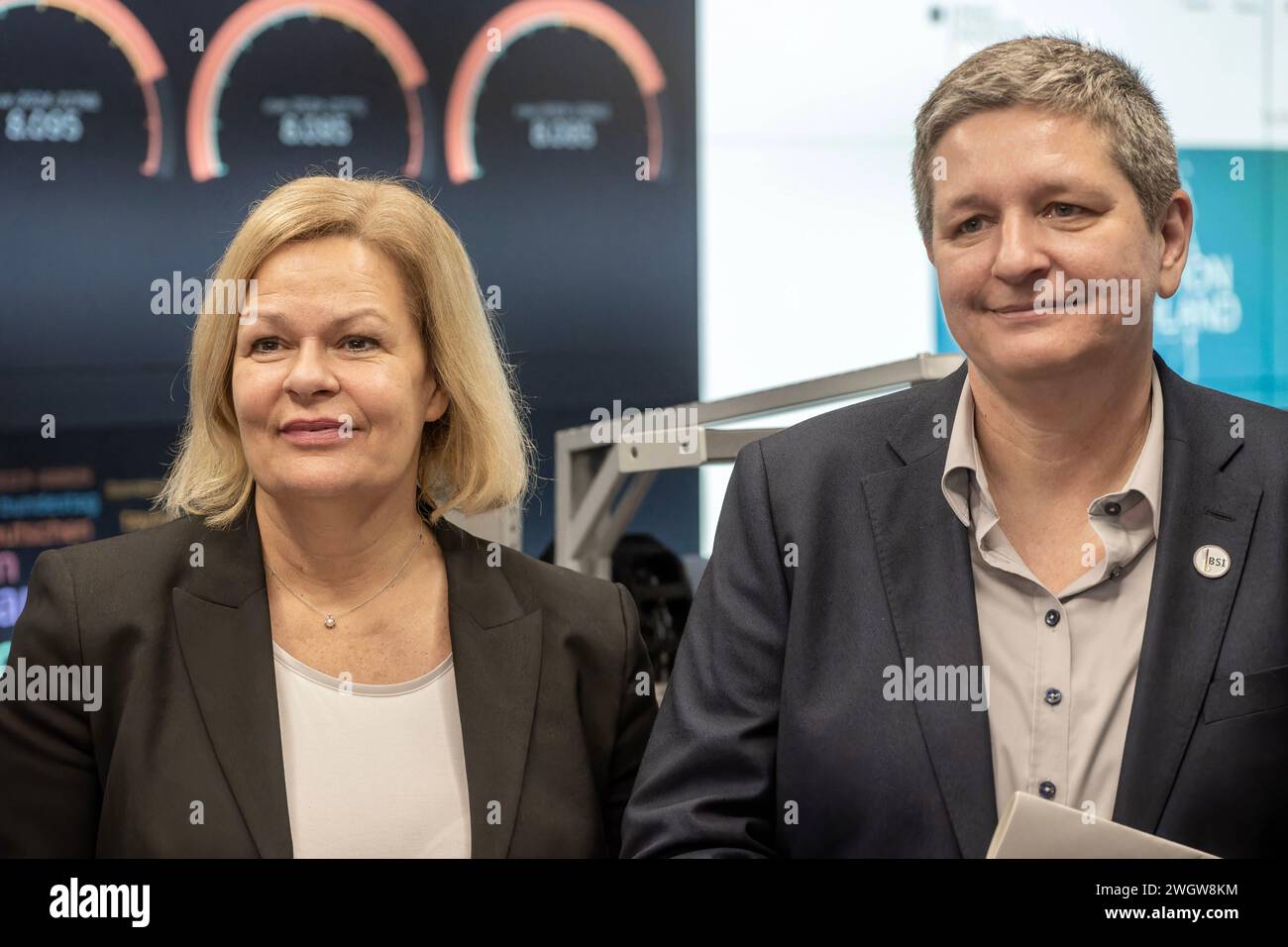 Eröffnung des neuen IT-Lagezentrums des BSI in Bonn am 6. Februar 2024 ...