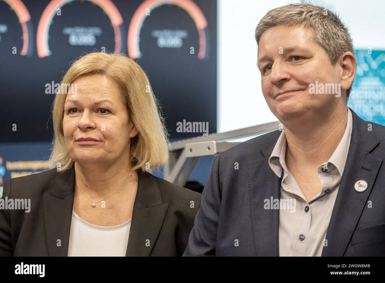 Eröffnung des neuen IT-Lagezentrums des BSI in Bonn am 6. Februar 2024 ...