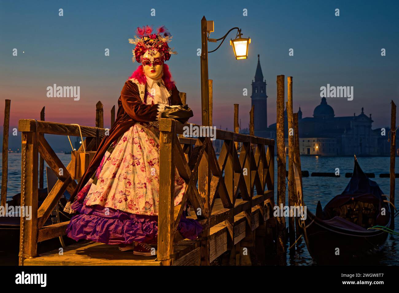 VENICE, ITALY, February 4, 2024 : The Carnival of Venice (Carnevale di ...
