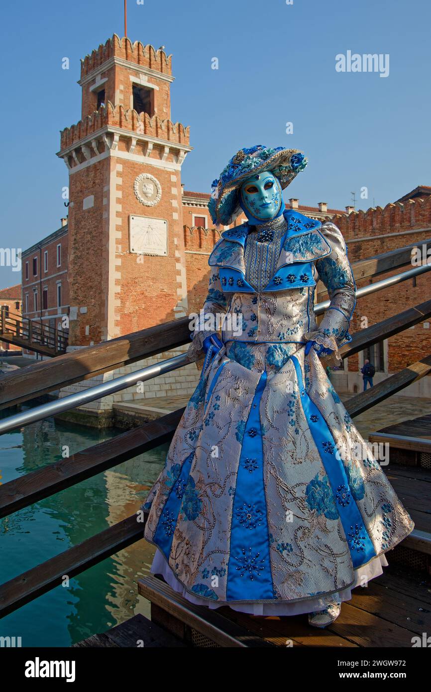 VENICE, ITALY, February 5, 2024 : The Carnival of Venice (Carnevale di ...