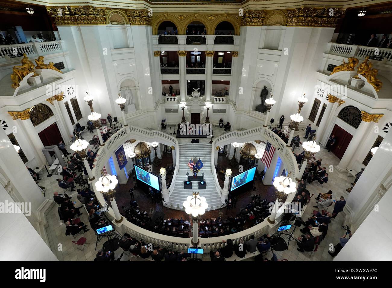 Gov. Josh Shapiro delivers his budget address for the 2024-25 fiscal ...