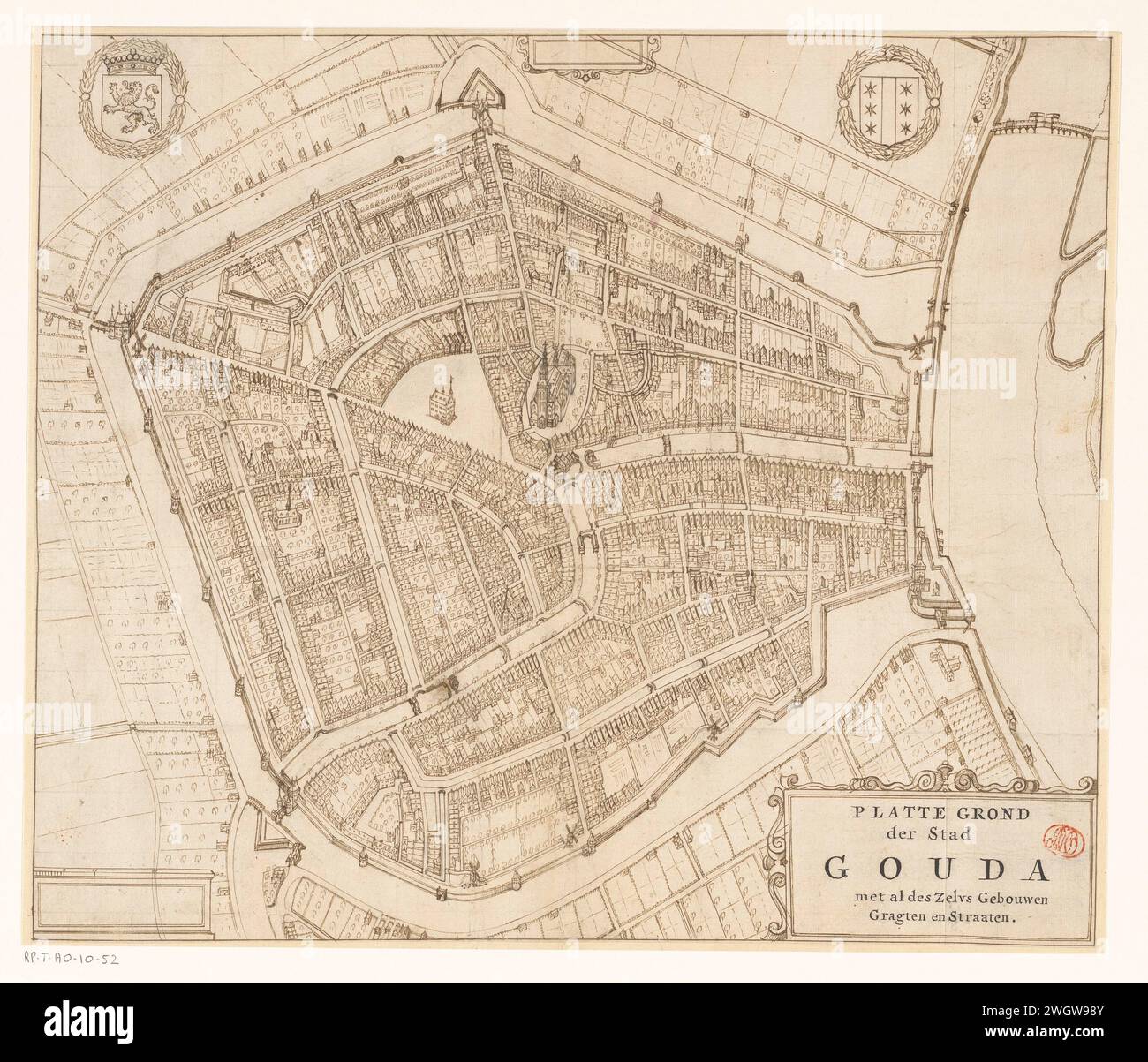 Map of gouda hi-res stock photography and images - Alamy
