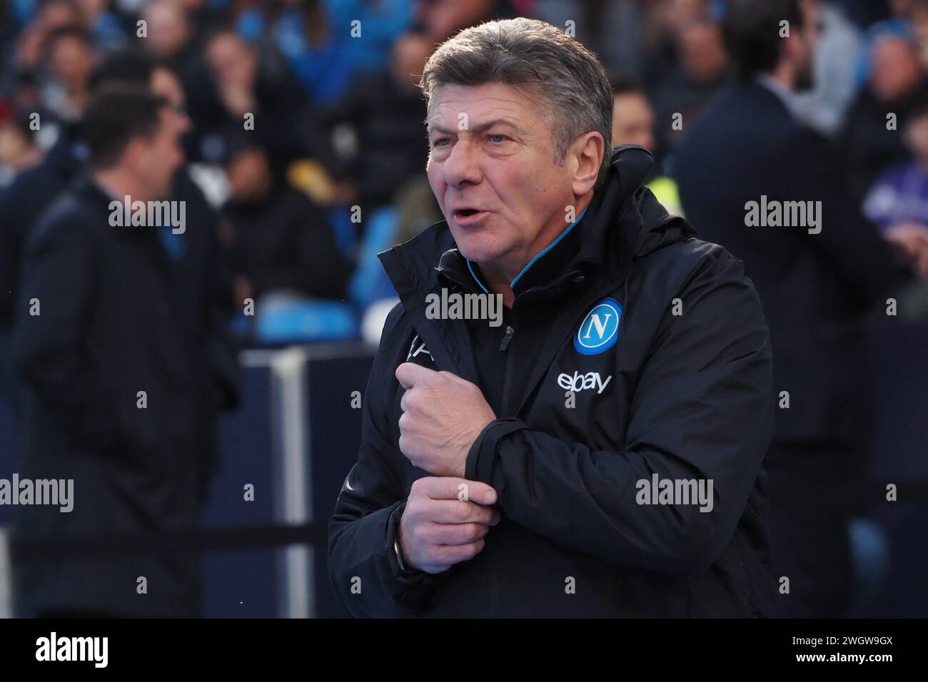 Walter Mazzarri coach of Napoli, during the match of the Italian Serie ...