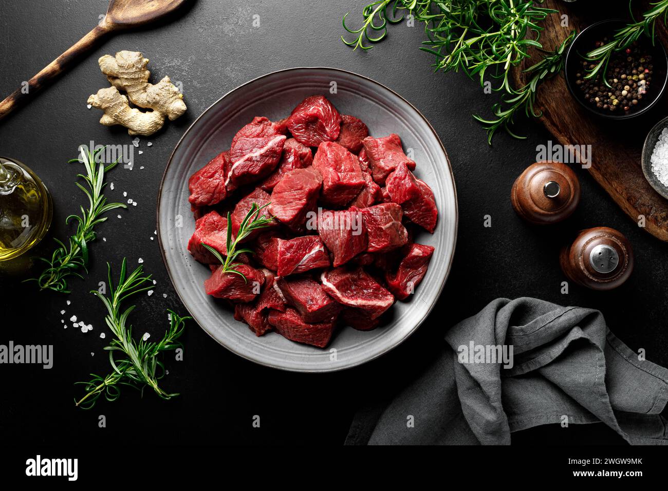 Closeup sliced beef entrecote hi-res stock photography and images - Alamy