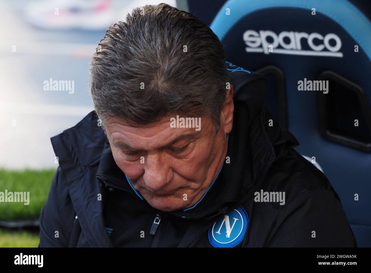 Walter Mazzarri coach of Napoli, during the match of the Italian Serie ...