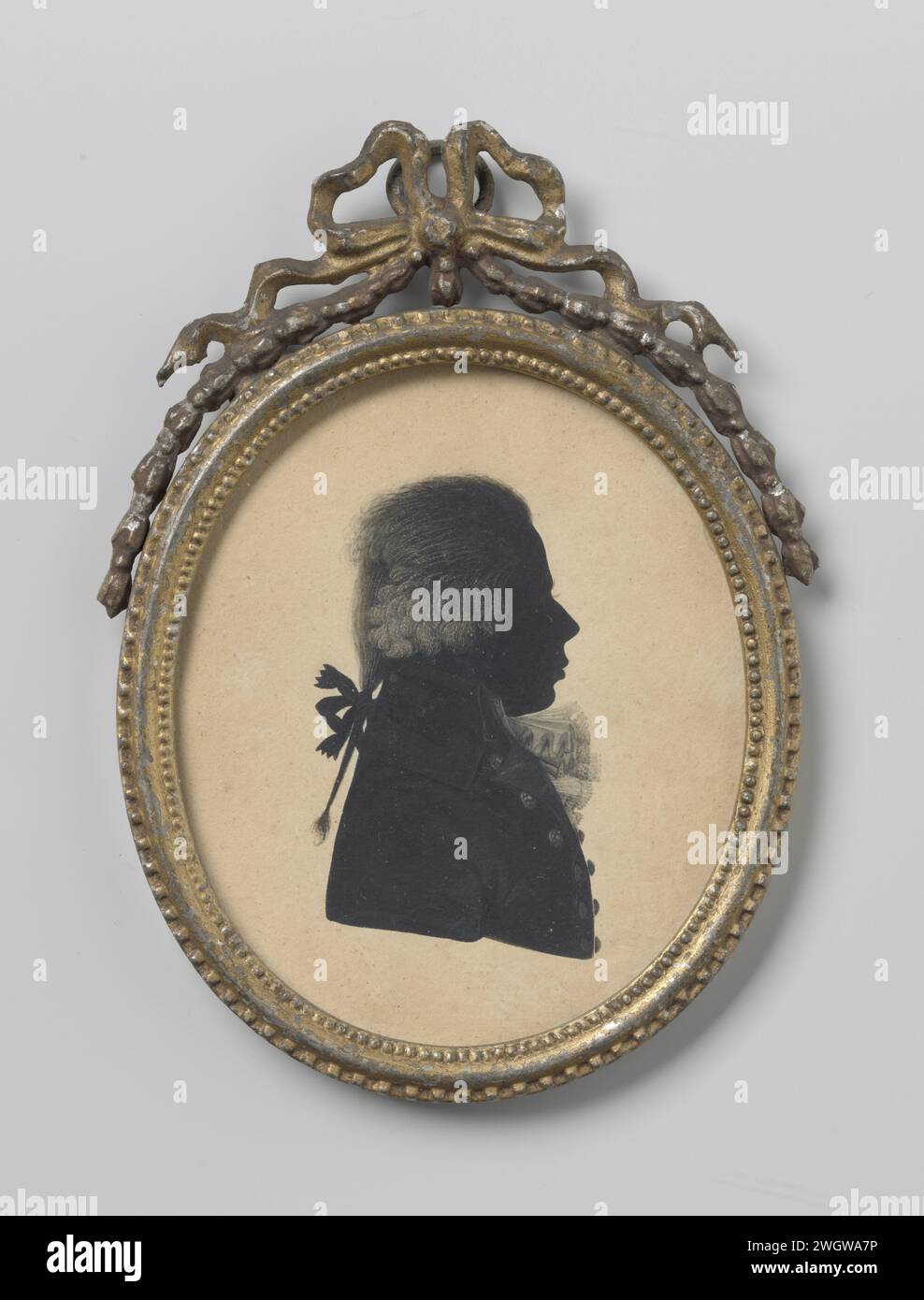 18th century silhouette man hi-res stock photography and images - Alamy