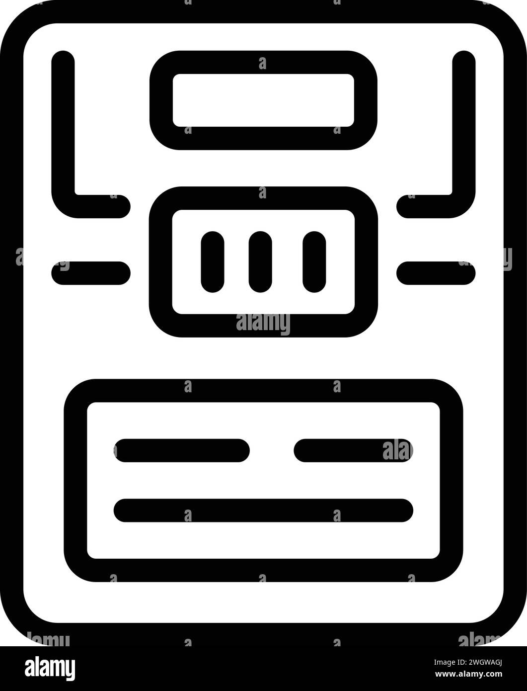 Ticket line break Stock Vector Images - Alamy