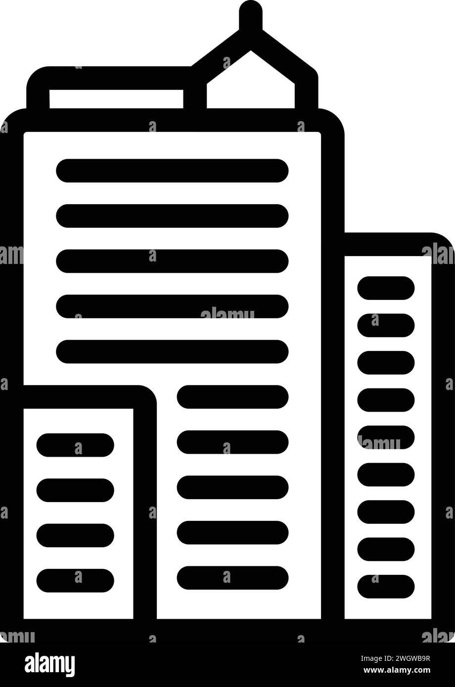 Business building icon outline vector. City Sydney. Art bridge operatic ...