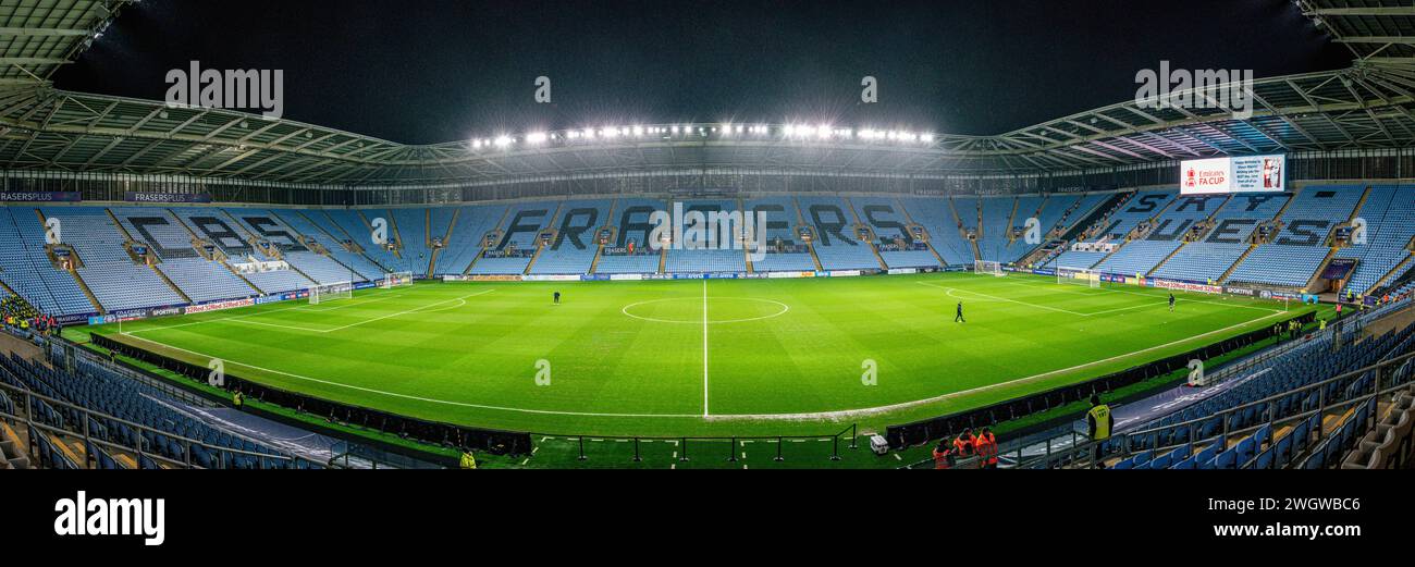 6th February 2024; Coventry Building Society Arena, Coventry, England ...