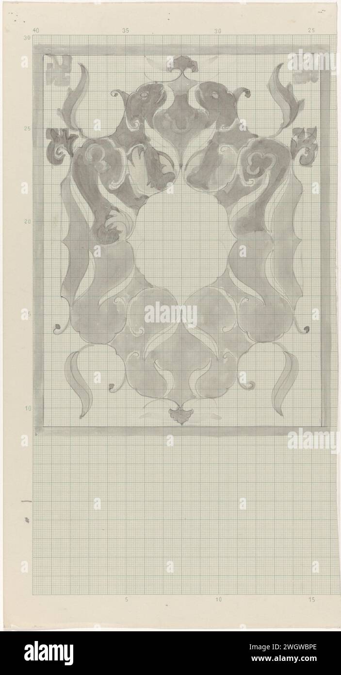 Stylized lion outline hi-res stock photography and images - Alamy