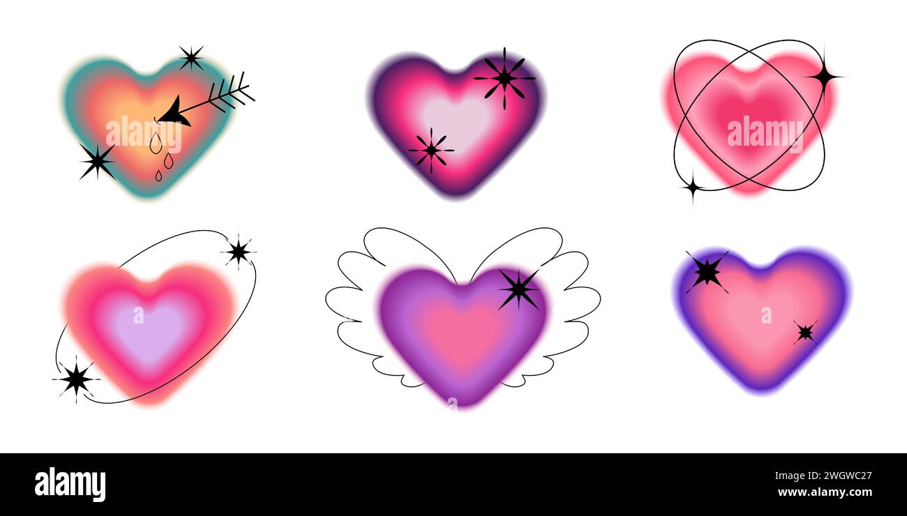 Modern aesthetic illustration linear Stock Vector Images - Alamy