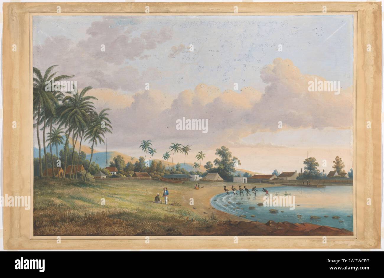 Face in Carnation Java, Charles William Meredith van de Velde, 1838 ...