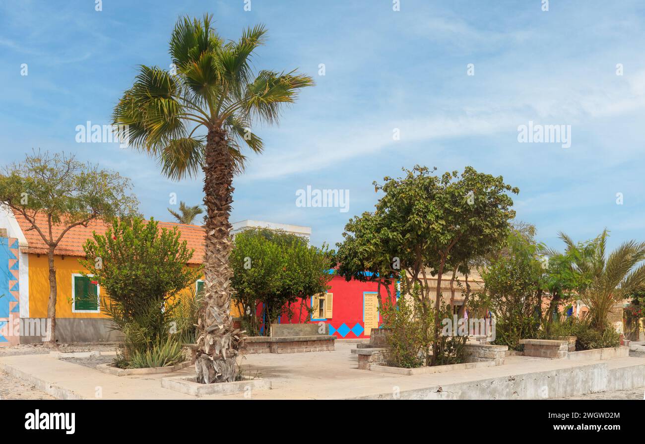 Sal Rei's Rainbow Facades :The Painted Streets of Sal Rei, Boa Vista ...