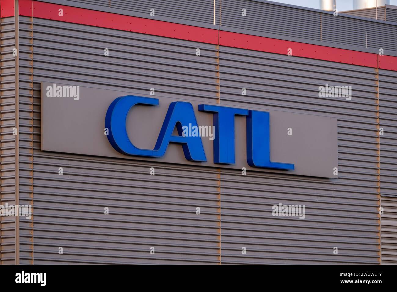 Advertising banner CATL Contemporary Amperex Technology Limited ...