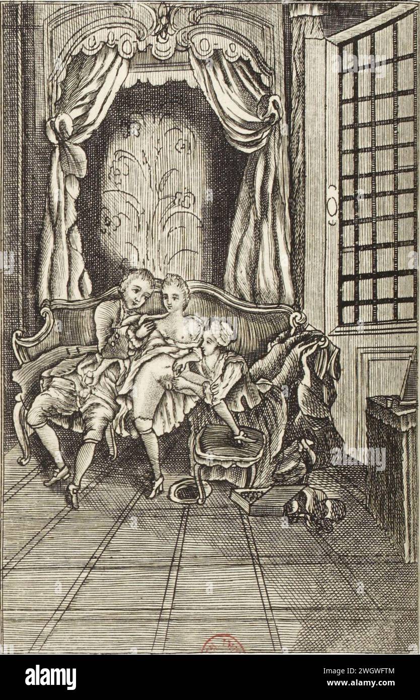 Argens - Thérèse philosophe (Enfer-402), 1748 Stock Photo - Alamy