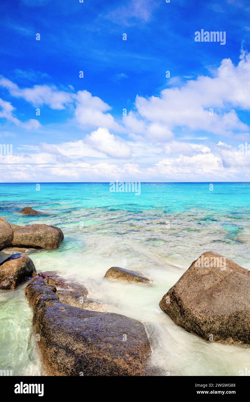 Beautiful landscape of the Similan Islands in Thailand - most famous ...
