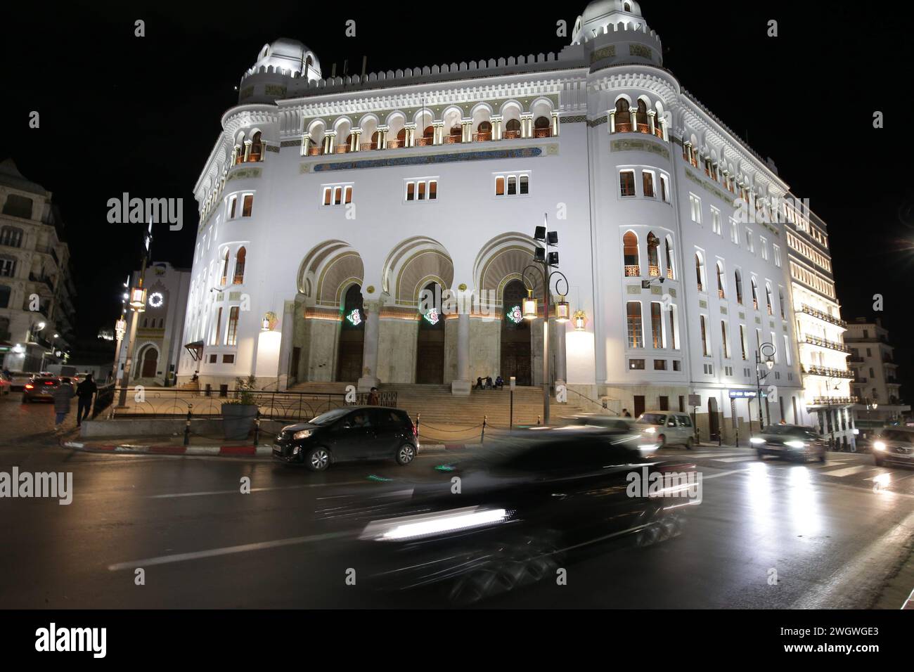 © Billel Bensalem/APP/MAXPPP - Cette photo prise le 3 fevrier 2024 ...