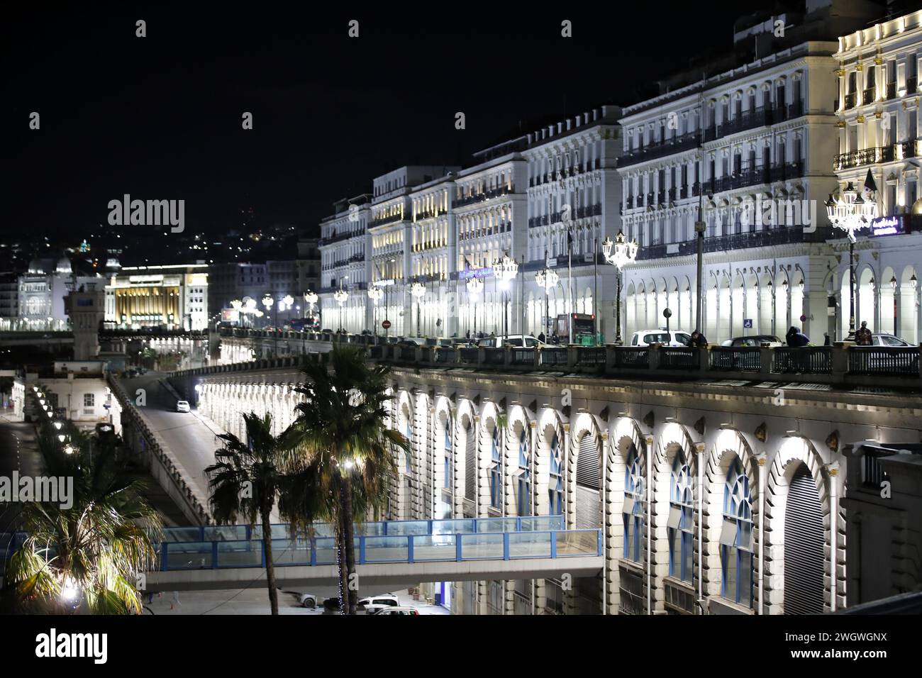 © Billel Bensalem/APP/MAXPPP - Cette photo prise le 3 fevrier 2024 ...