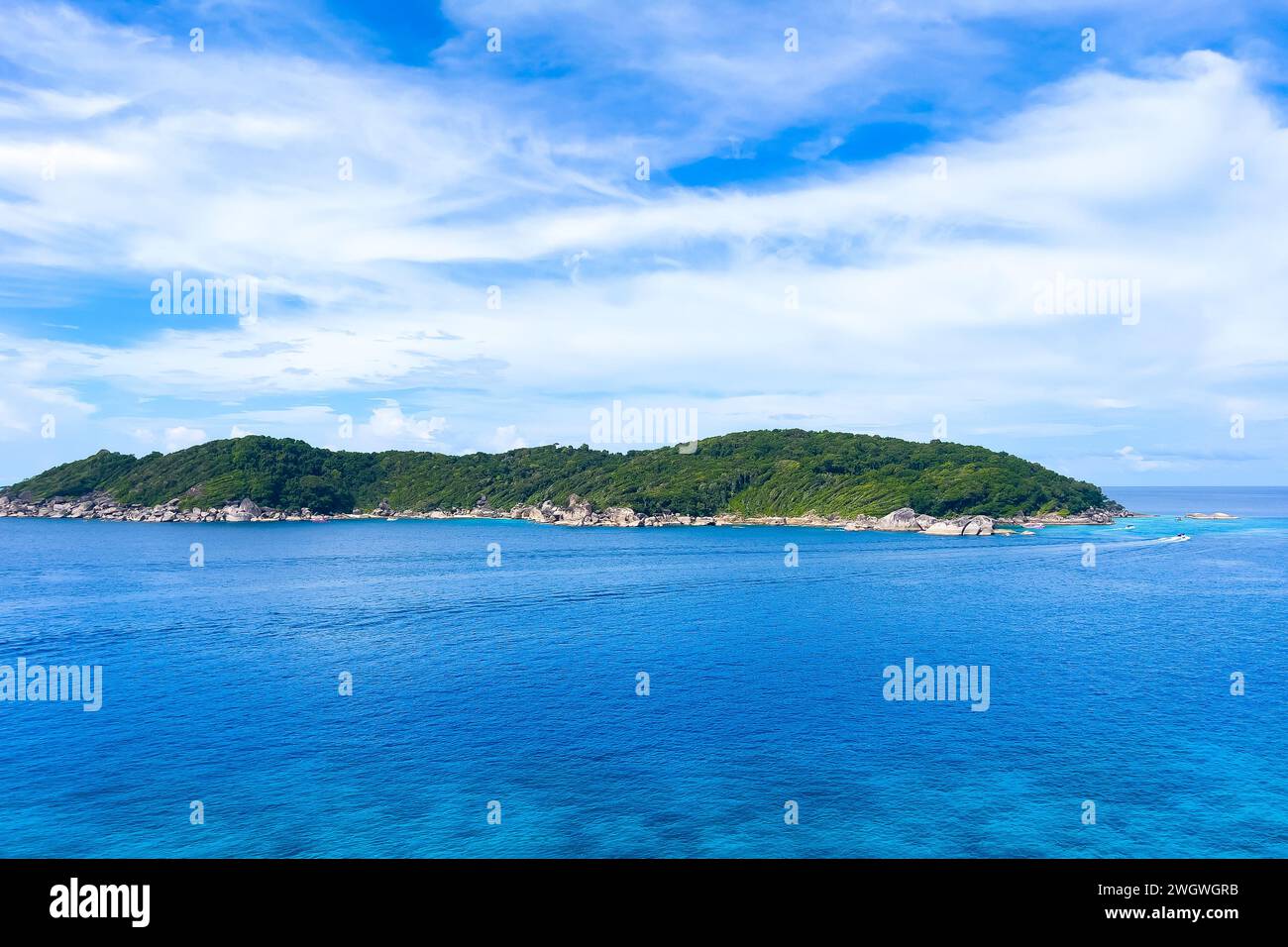 Beautiful landscape of the Similan Islands in Thailand - most famous ...