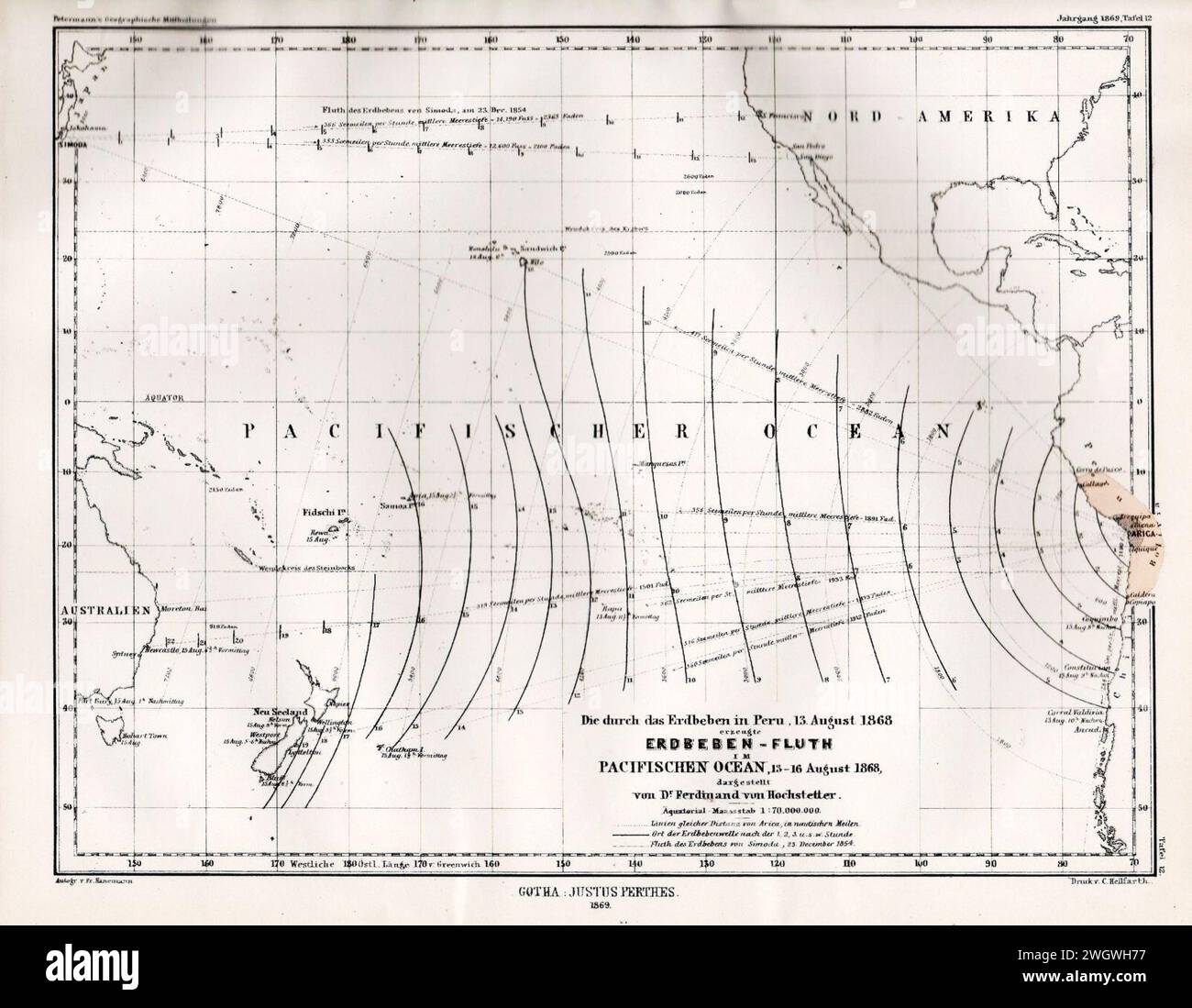 Tsunami propagation hi-res stock photography and images - Alamy