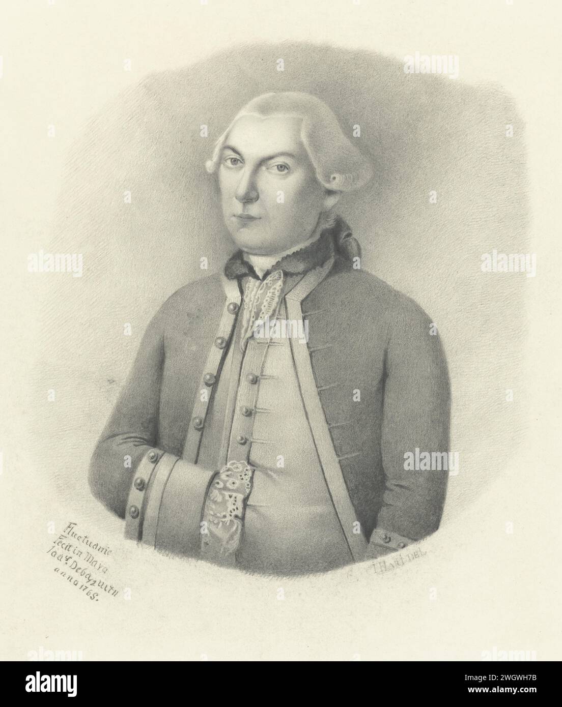 Portrait of Pieter Samuel van Wickevoort Crommelin, Johannes Hari (I ...