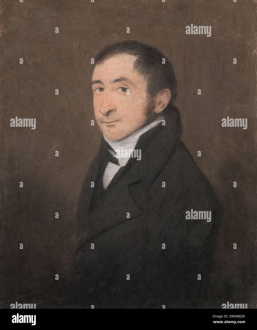 Portrait of a man, c. 1820 drawing Portrait of a man. Bust to the left ...