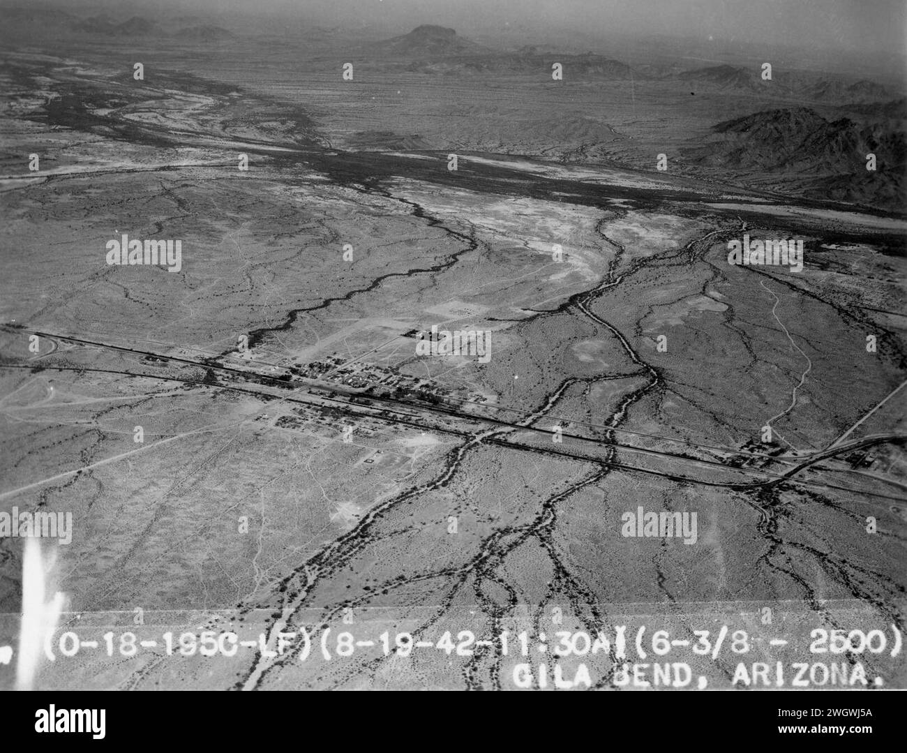 Gila bend arizona Black and White Stock Photos & Images - Alamy