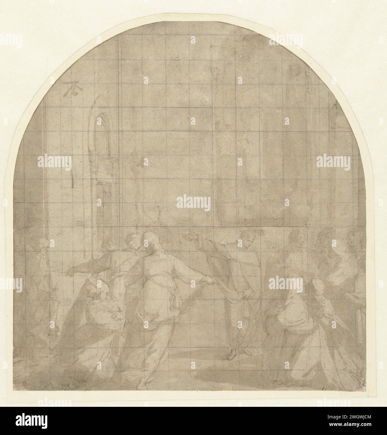 Holy Dominicus and the Heretical Women, Bernardino Poccetti, 1580 ...