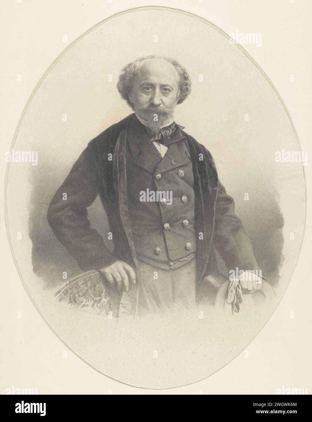 Portret van nicolaas lower, Jan Wendel Gerstenhauer Zimmerman, 1861 ...