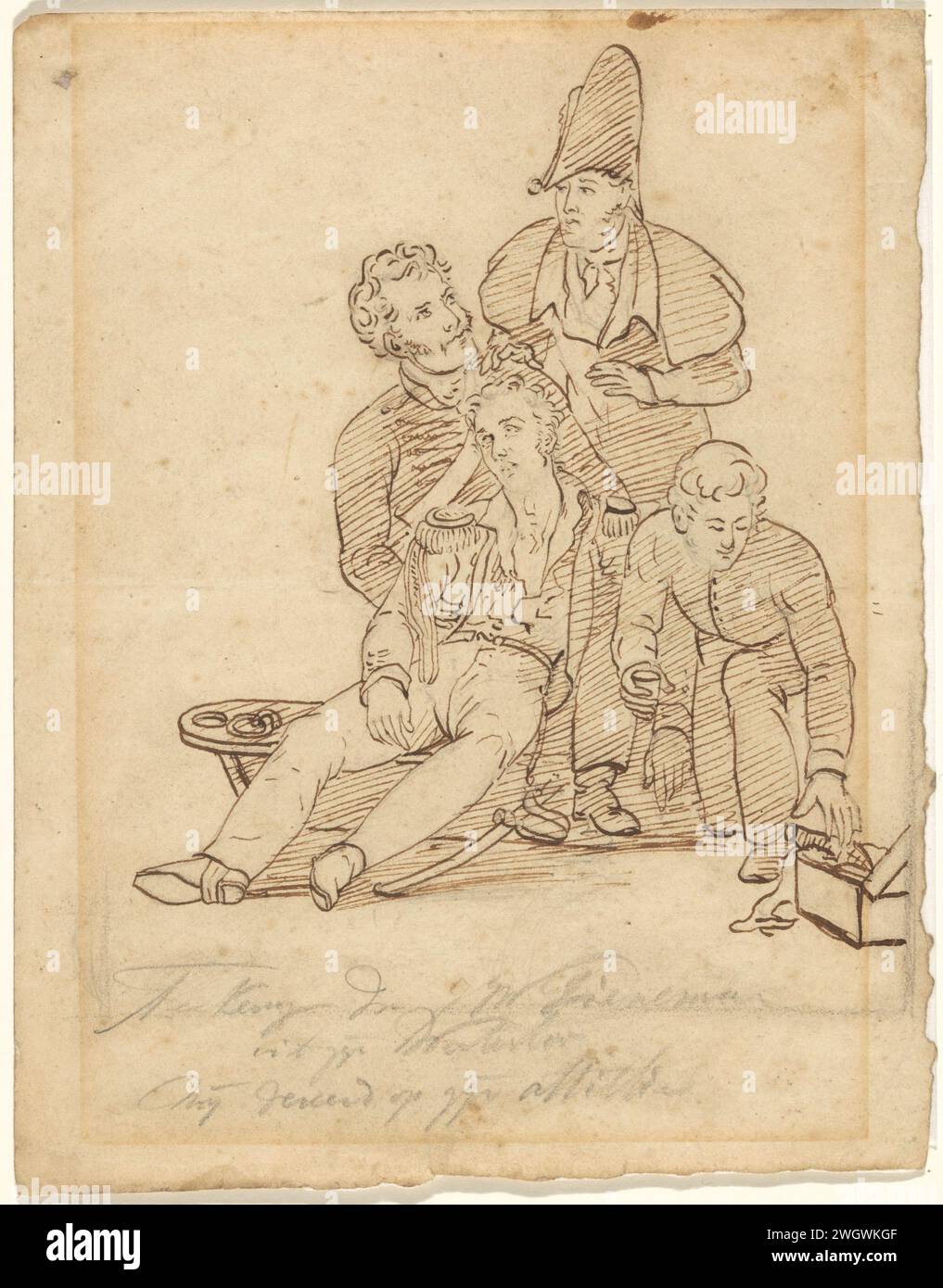 The British colonel Sir William Howe de Lancey is provided after his ...