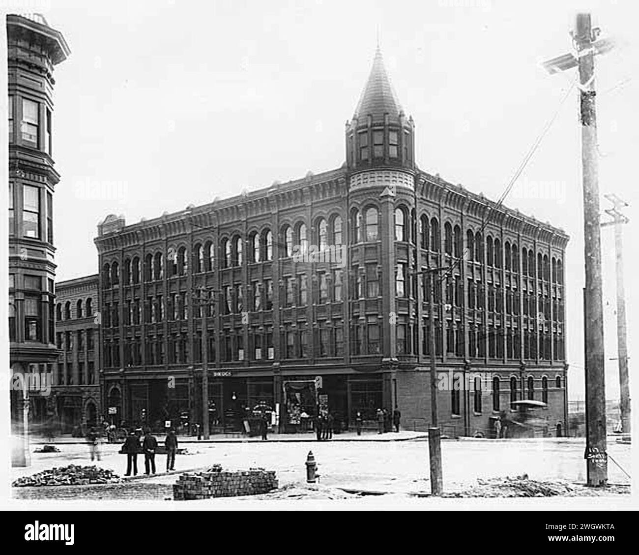 Arlington Hotel, Seattle, ca 1900 Stock Photo - Alamy
