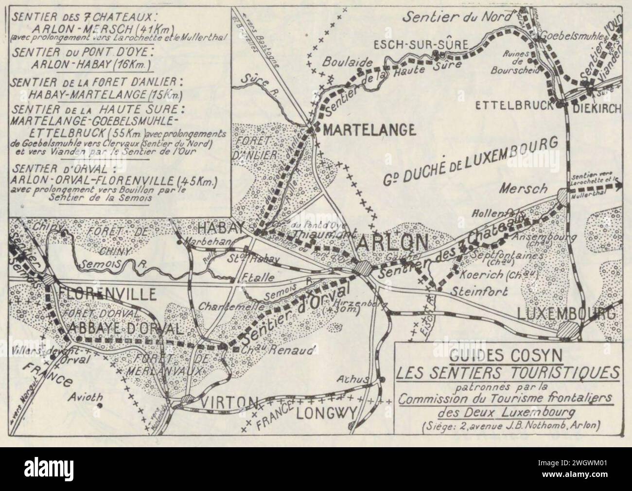 Arlon map hi-res stock photography and images - Alamy