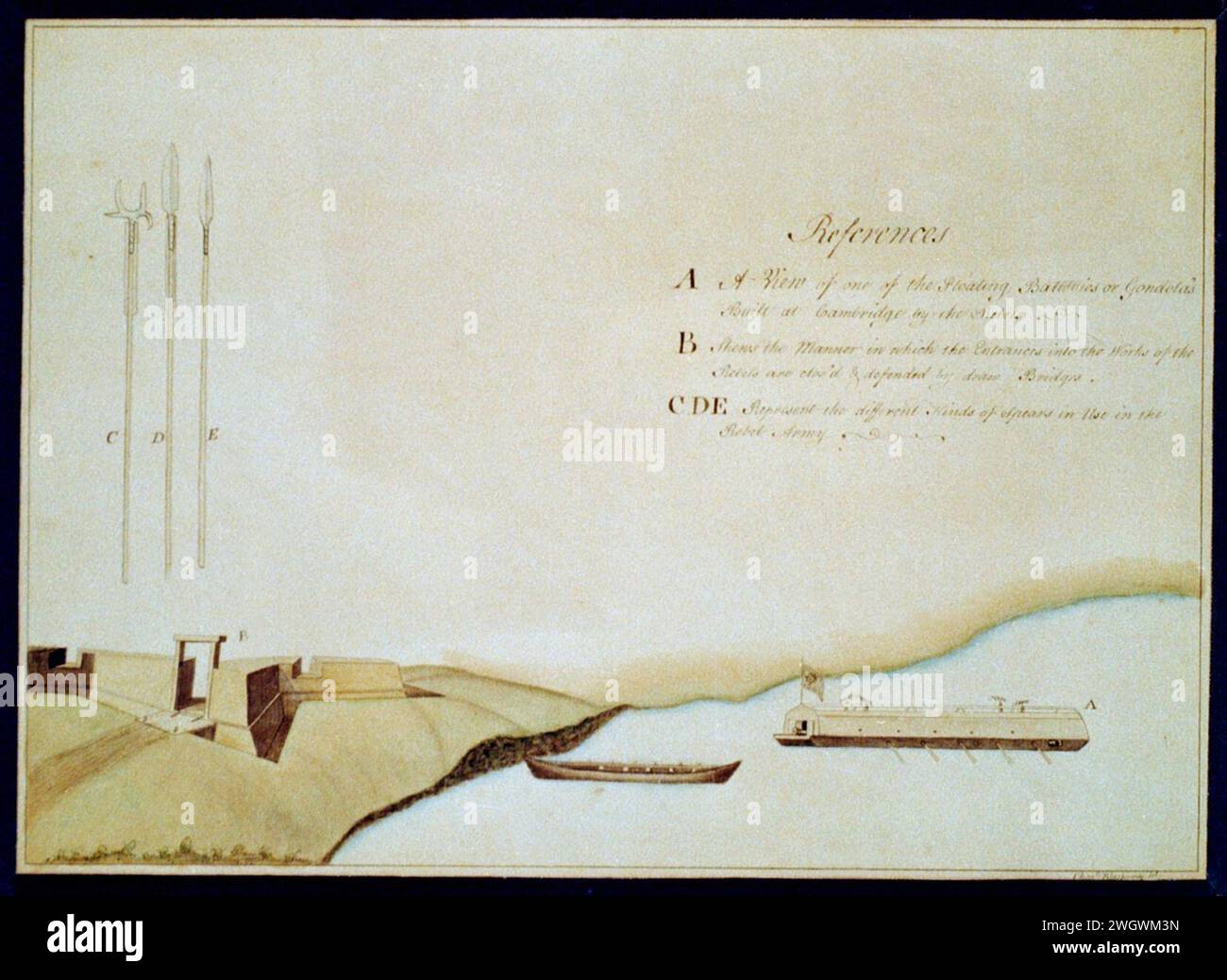 Armaments of the American rebels) - Charls Blaskowitz del Stock Photo ...