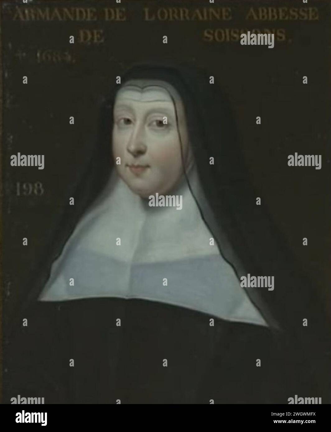 Armande Henriette de Lorraine-Harcourt Stock Photo - Alamy