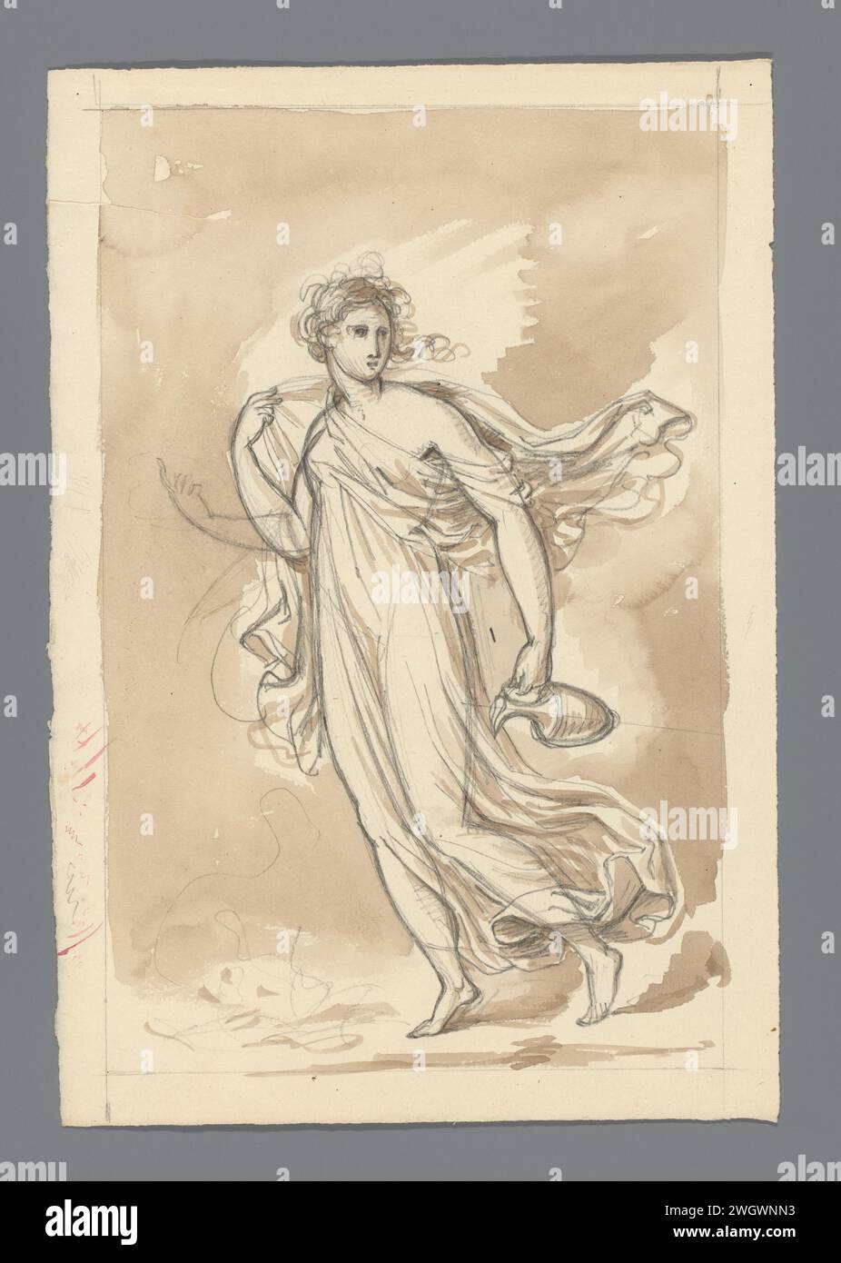 Hebe with jug, going to the left, David Pièrre Giottino Humbert de ...