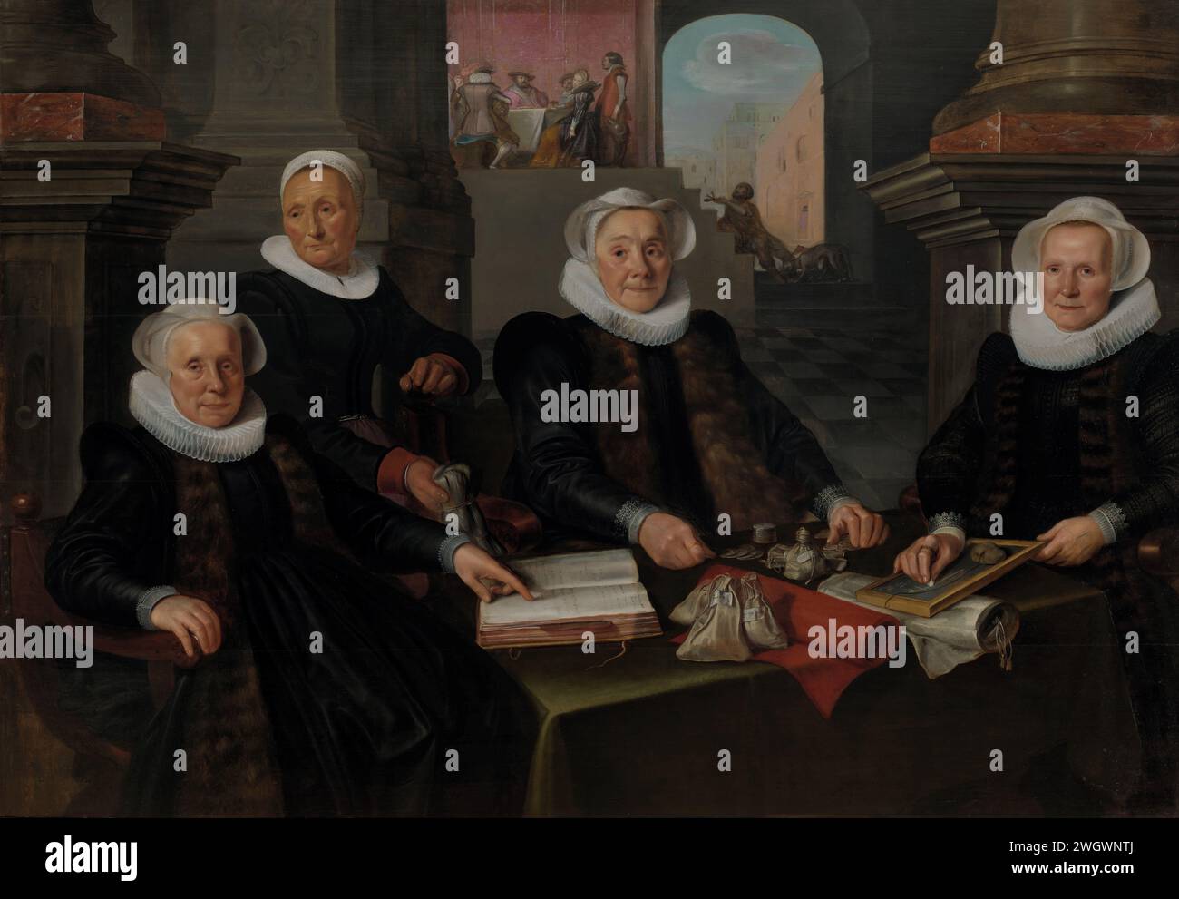 Three Regentesses and the ‘House Mother’ of the Amsterdam Lepers ...