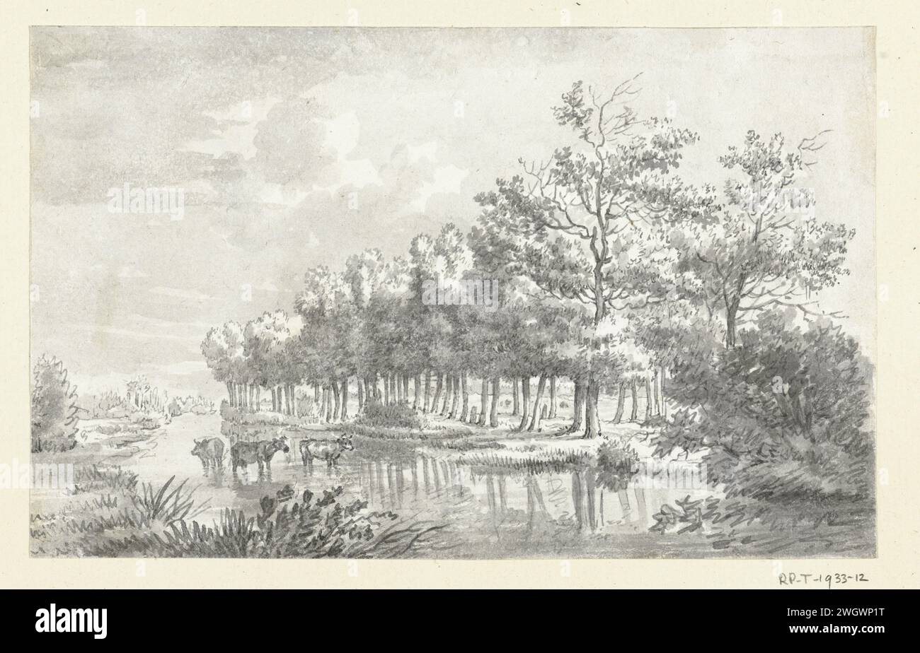 Pond pen and ink illustration hi-res stock photography and images - Alamy