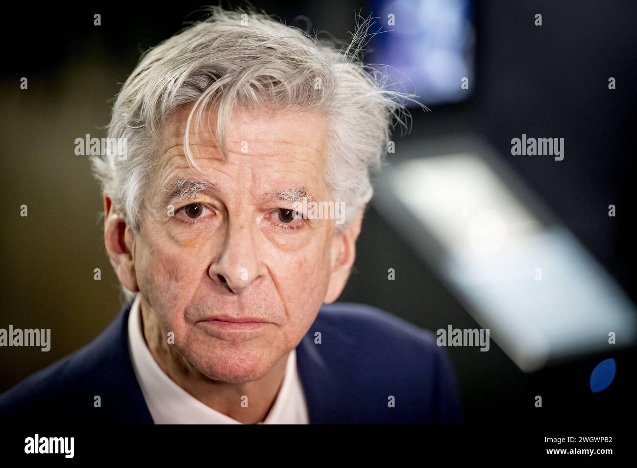THE HAGUE - Informer Ronald Plasterk speaks to the press in the ...